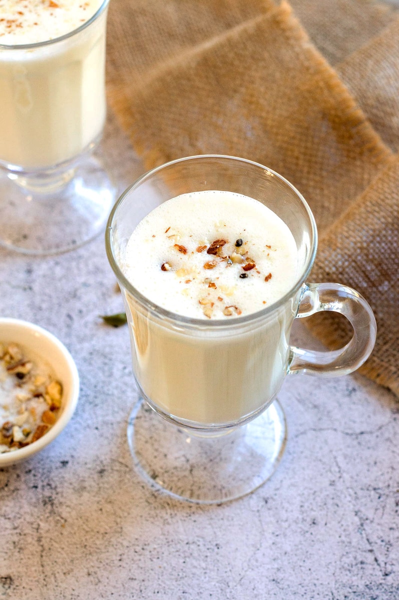 Sweet Lassi (Yogurt Drink) - Curious Cuisiniere