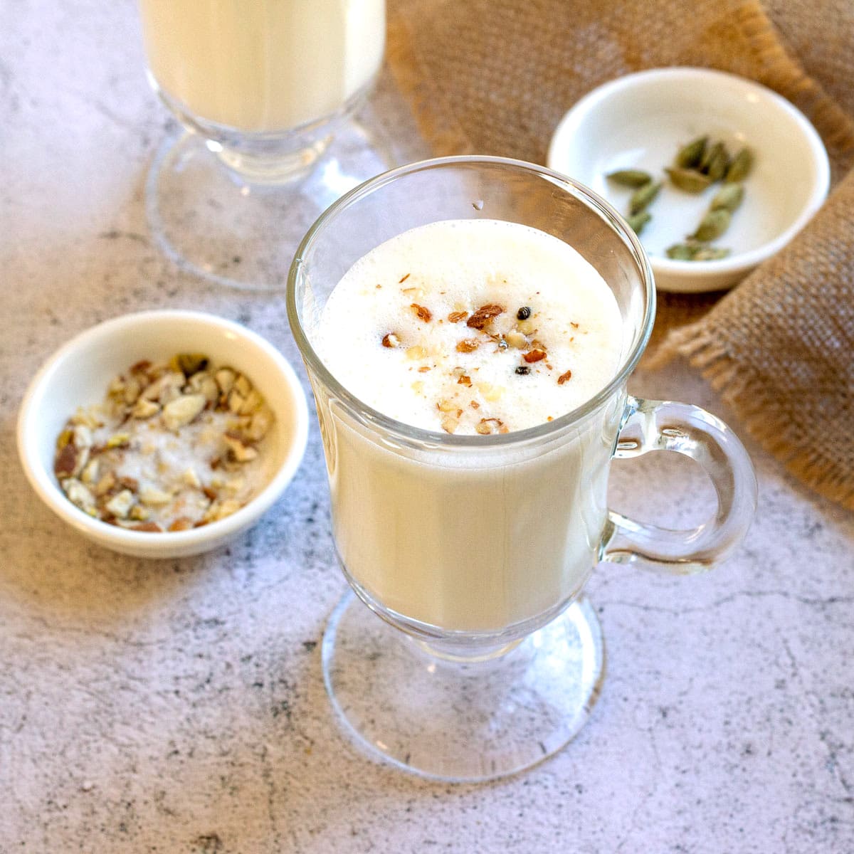 Sweet Lassi (Yogurt Drink) • Curious Cuisiniere