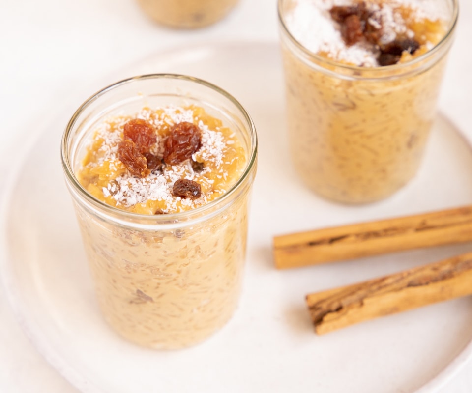 Puerto Rican Coconut Rice Pudding