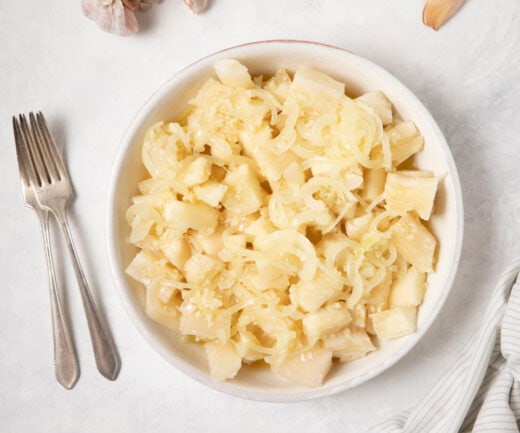 Cuban Yuca con Mojo Recipe • Curious Cuisiniere