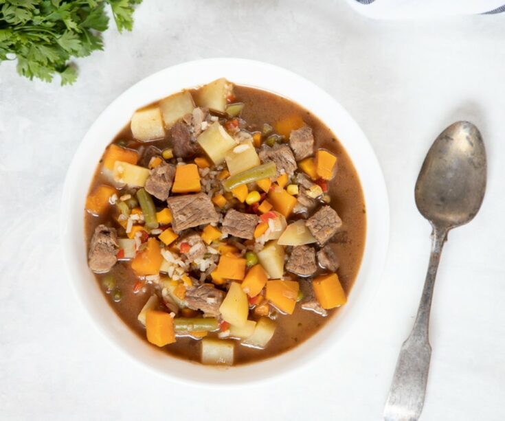 Carbonada (Chilean Beef Soup) • Curious Cuisiniere