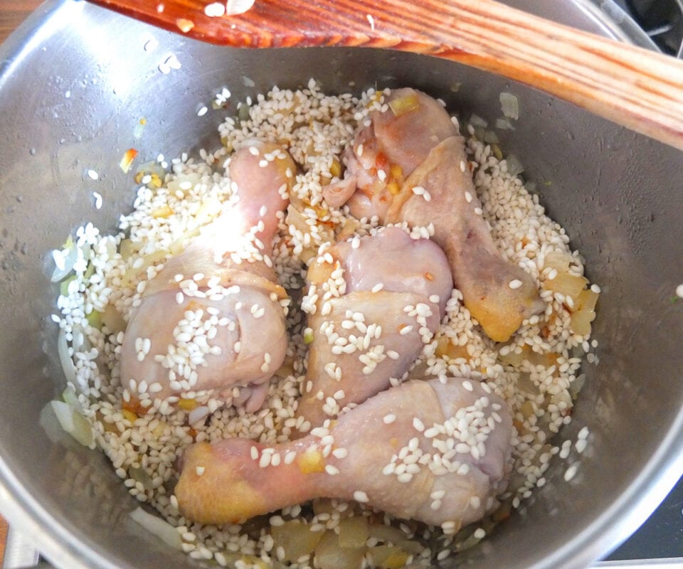 Chicken Arroz Caldo (Filipino Rice Porridge) • Curious Cuisiniere