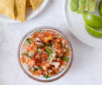 Chifrijo (Costa Rican Pork and Bean Bowl) • Curious Cuisiniere