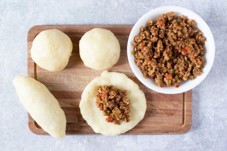 Panamanian Carimañolas (Cassava Fritters) • Curious Cuisiniere