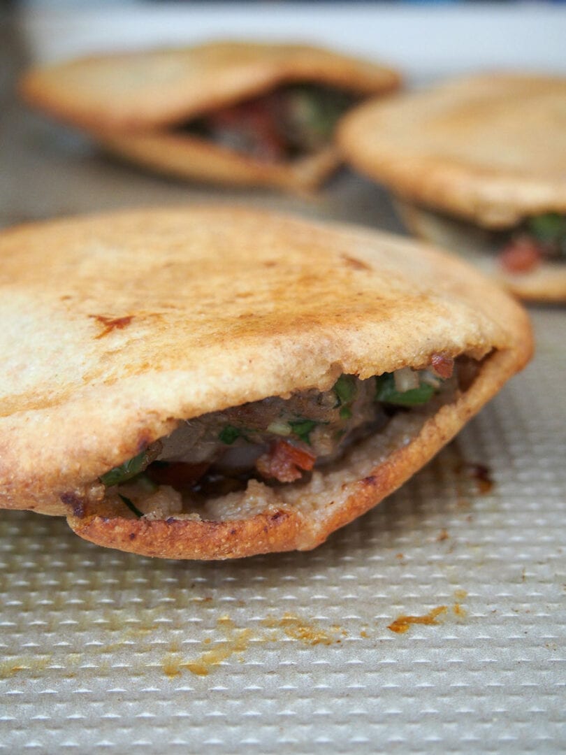 Egyptian Hawawshi (Stuffed Pita) • Curious Cuisiniere