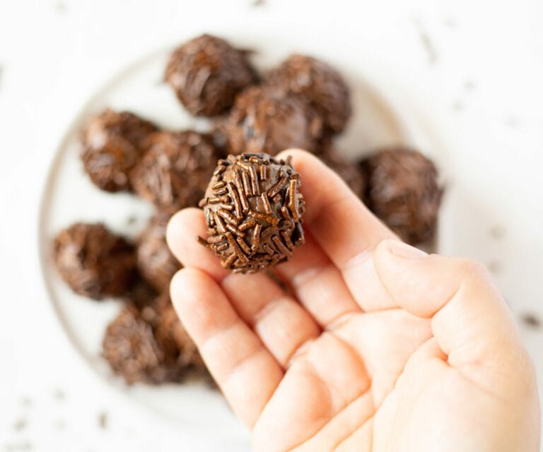 Brigadeiro (Brazilian Truffles) Recipe • Curious Cuisiniere