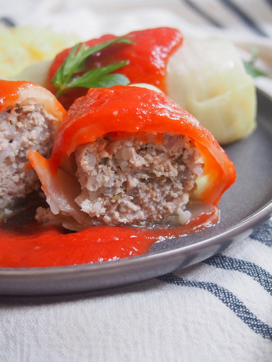 Golabki (Polish Stuffed Cabbage Rolls) • Curious Cuisiniere