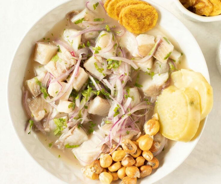 Ceviche De Camarao Peruano