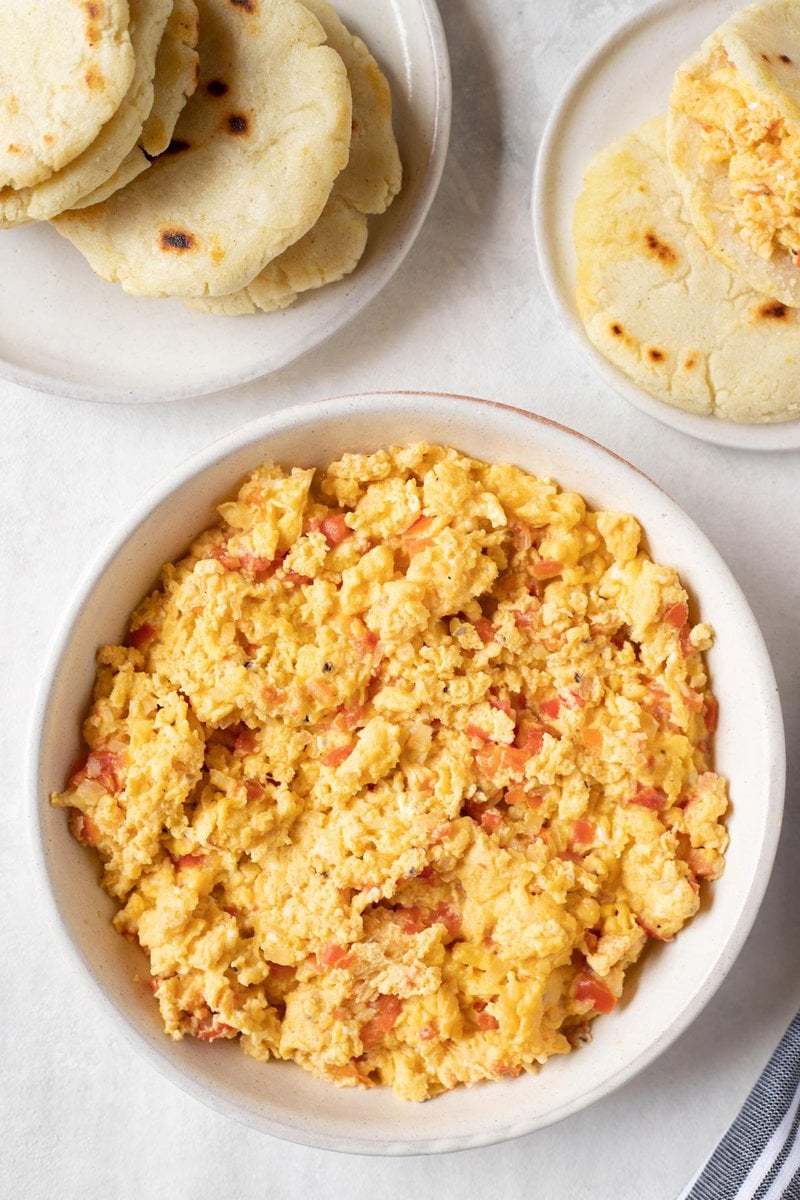 Perico (Scrambled Eggs with Vegetables) • Curious Cuisiniere