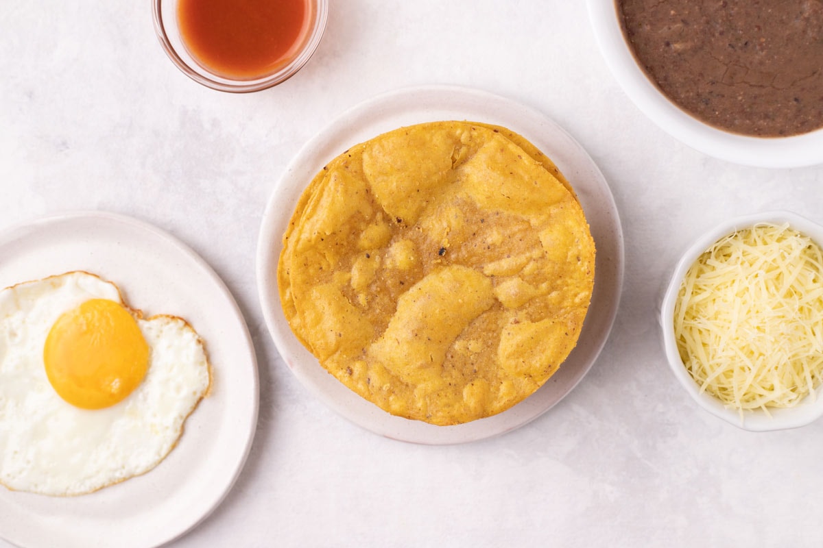 Catrachas (Honduran Bean Tostadas) Recipe • Curious Cuisiniere