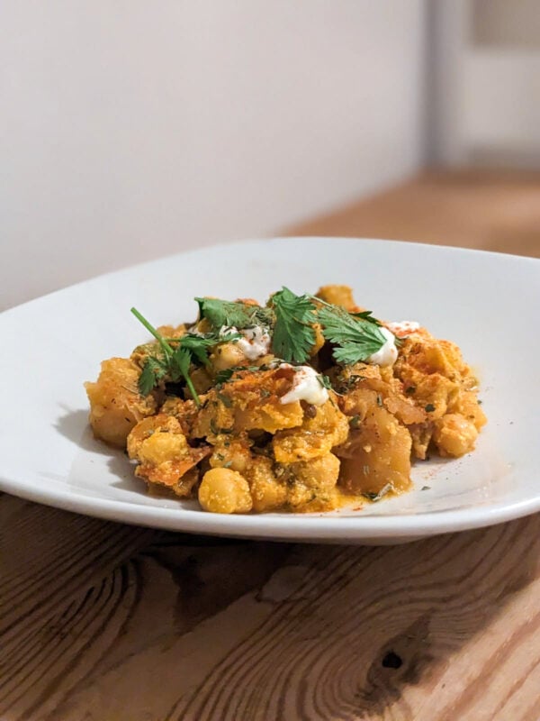 Himchali Madra (Chickpea Yogurt Curry) • Curious Cuisiniere