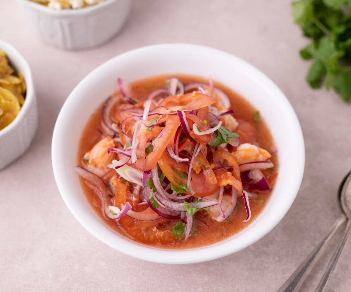 Ecuadorian Shrimp Ceviche • Curious Cuisiniere