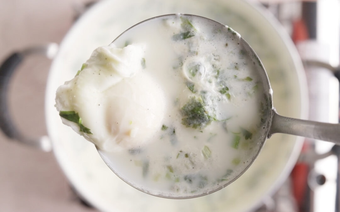 Changua (Colombian Egg Breakfast Soup) • Curious Cuisiniere