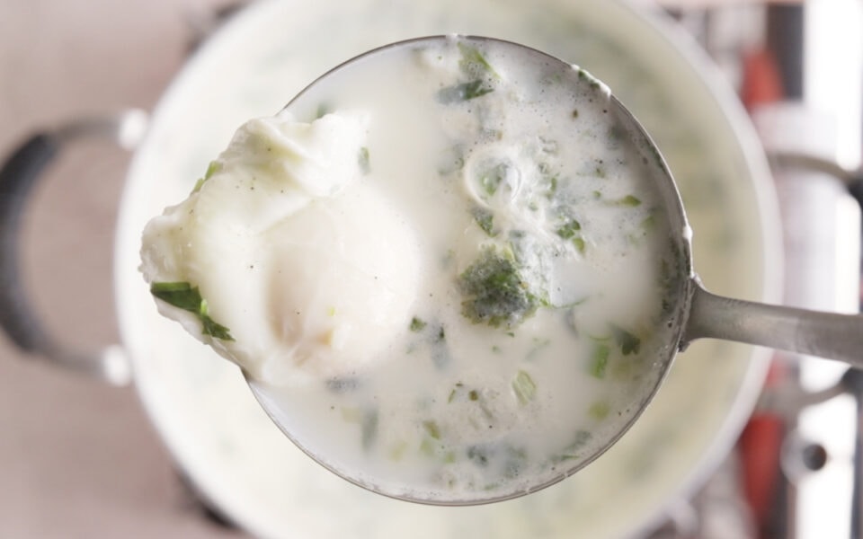 Changua (Colombian Egg Breakfast Soup) • Curious Cuisiniere