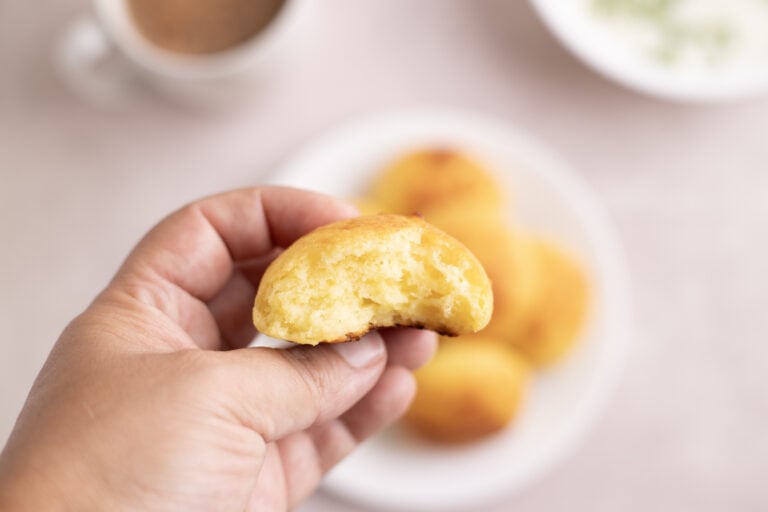 Almojabana (Colombian Cornmeal Cheese Bread) • Curious Cuisiniere