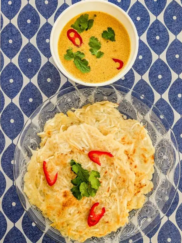 Pek Nga (Malaysian Coconut Pancakes) • Curious Cuisiniere