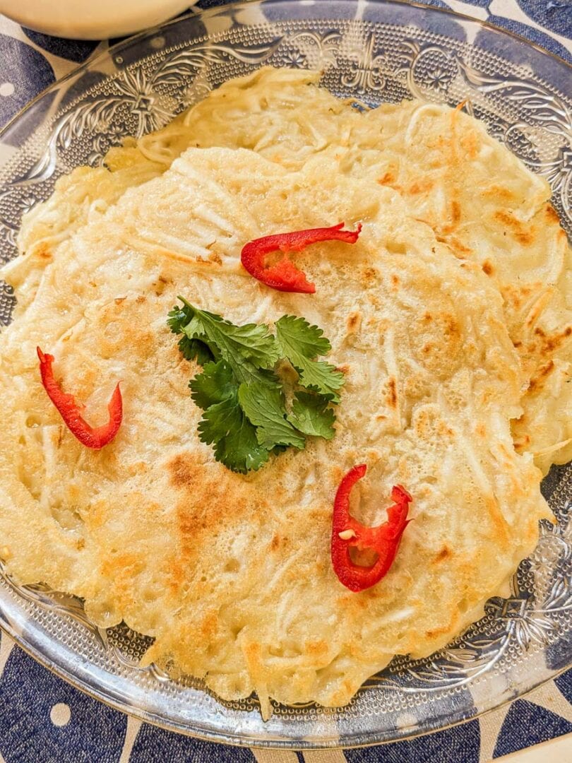 Pek Nga (Malaysian Coconut Pancakes) • Curious Cuisiniere
